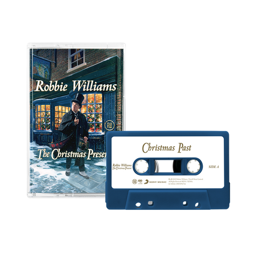 Robbie Williams 'The Christmas Present' (Blue Cassette) - Official Store