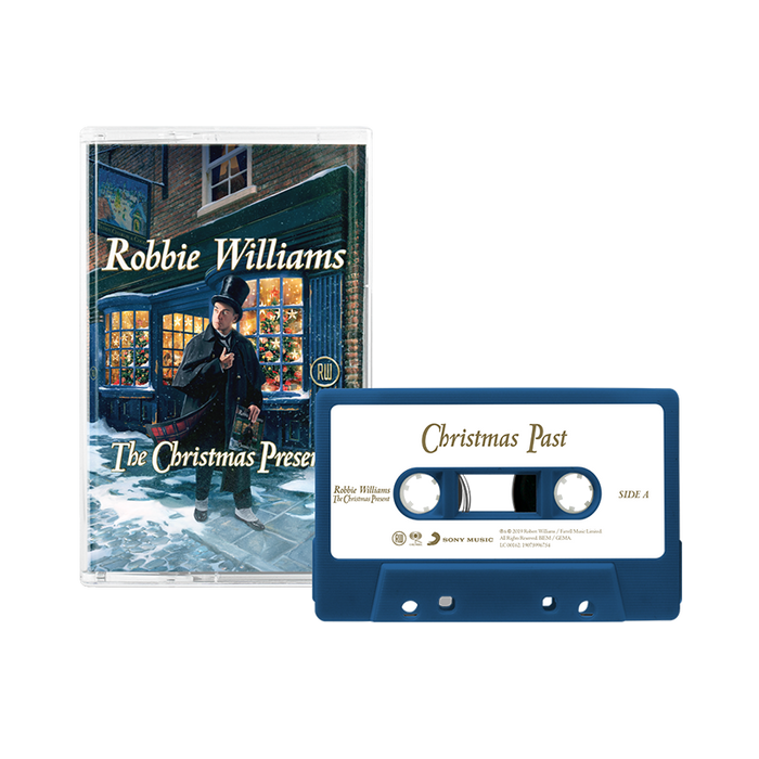 Robbie Williams 'The Christmas Present' (Blue Cassette) - Official Store